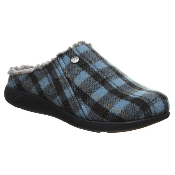 Strole | Shoes | Strole Snug Tartan Womens Supportive Clog With ...